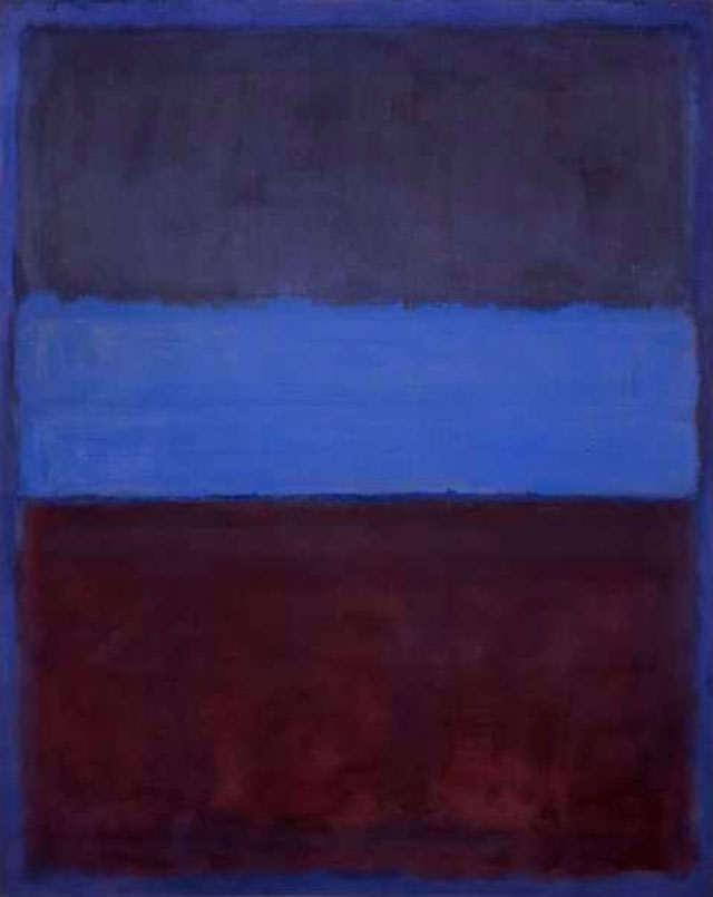 No. 61 (Rust and Blue) and Rothko's Signature Multiform Style