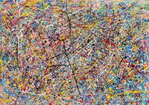 No.5 and Jackson Pollock's Groundbreaking Style and Technique