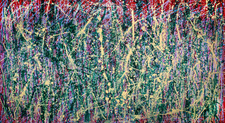 No.5 and Jackson Pollock's Groundbreaking Style and Technique