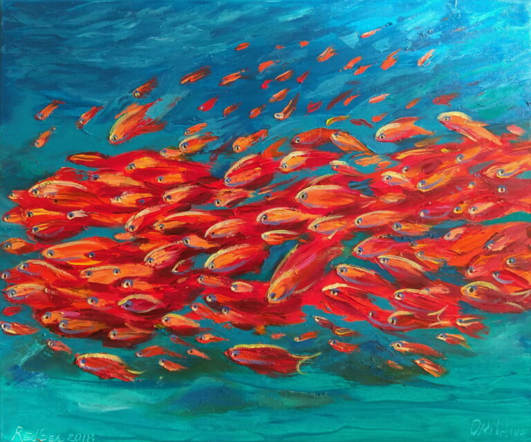 Meet Olga Nikitina, the Artist who Paints Underwater