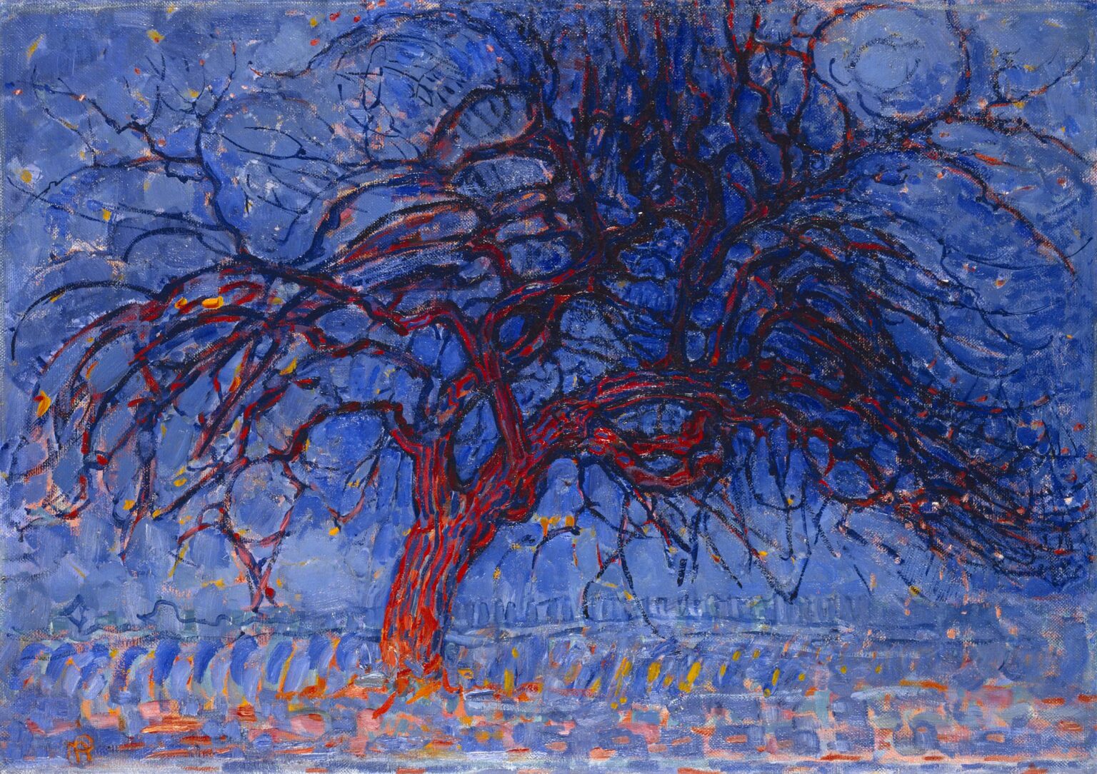 Gray Tree (1911): Piet Mondrian's Early Experiments with Cubism