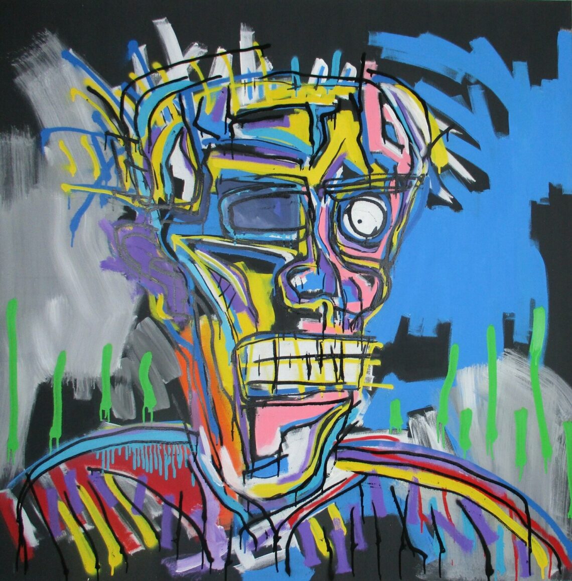 Riding with Death (1988): One of Jean-Michel Basquiat's Last Paintings