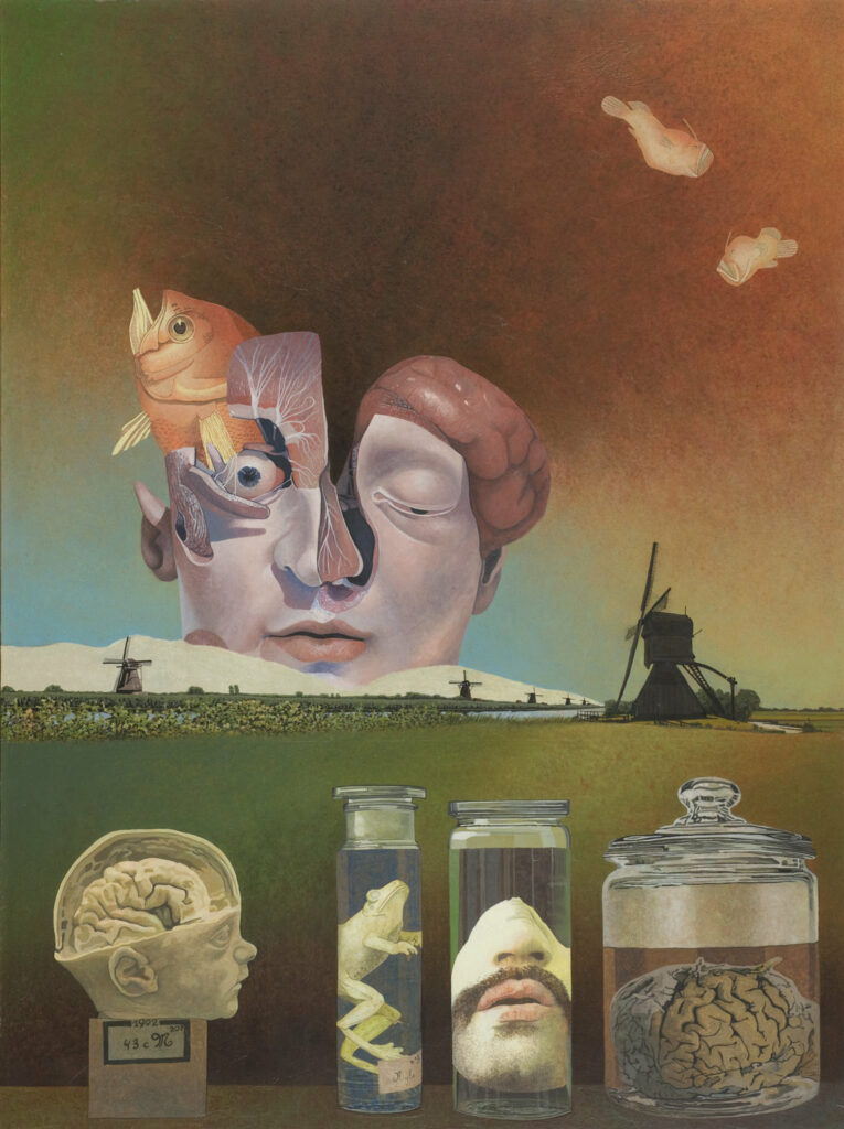 Triptych of the Temptation of St. Anthony (1501): Surreal world of Bosch