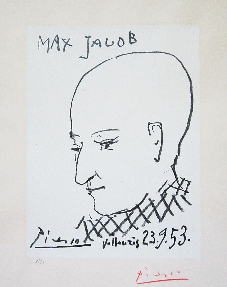 Max Jacobs Chronique des temps héroïques illustriert von Picasso