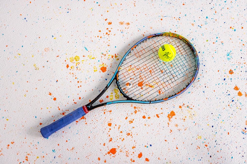 L'artiste Ashvin Harrison sort des lignes avec Ash Barty pour l'Open d ...