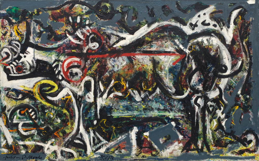 Jackson pollock famous paintings store