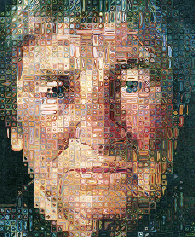 12 Famous Artworks by Chuck Close
