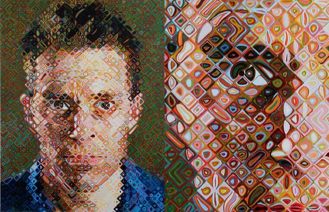 12 Famous Artworks by Chuck Close