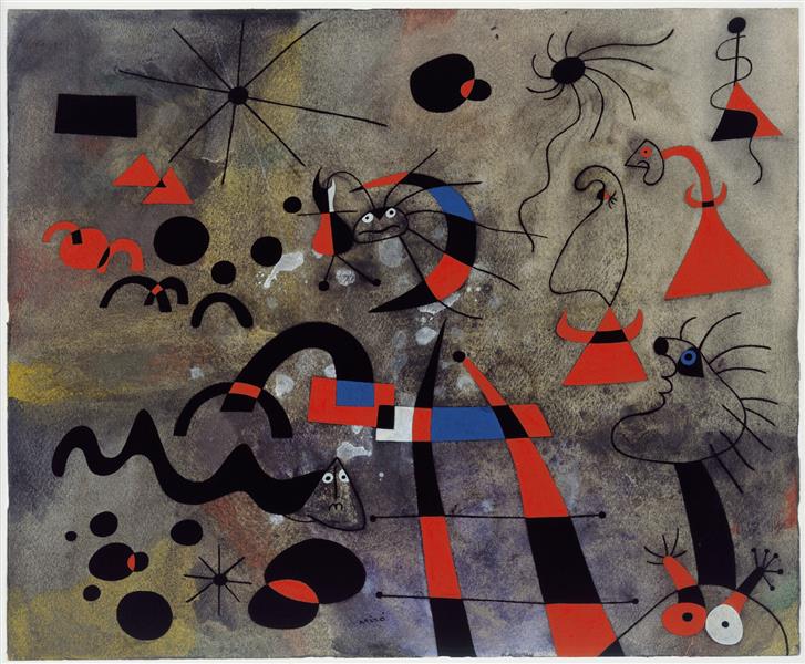 Joan Miro Famous Paintings