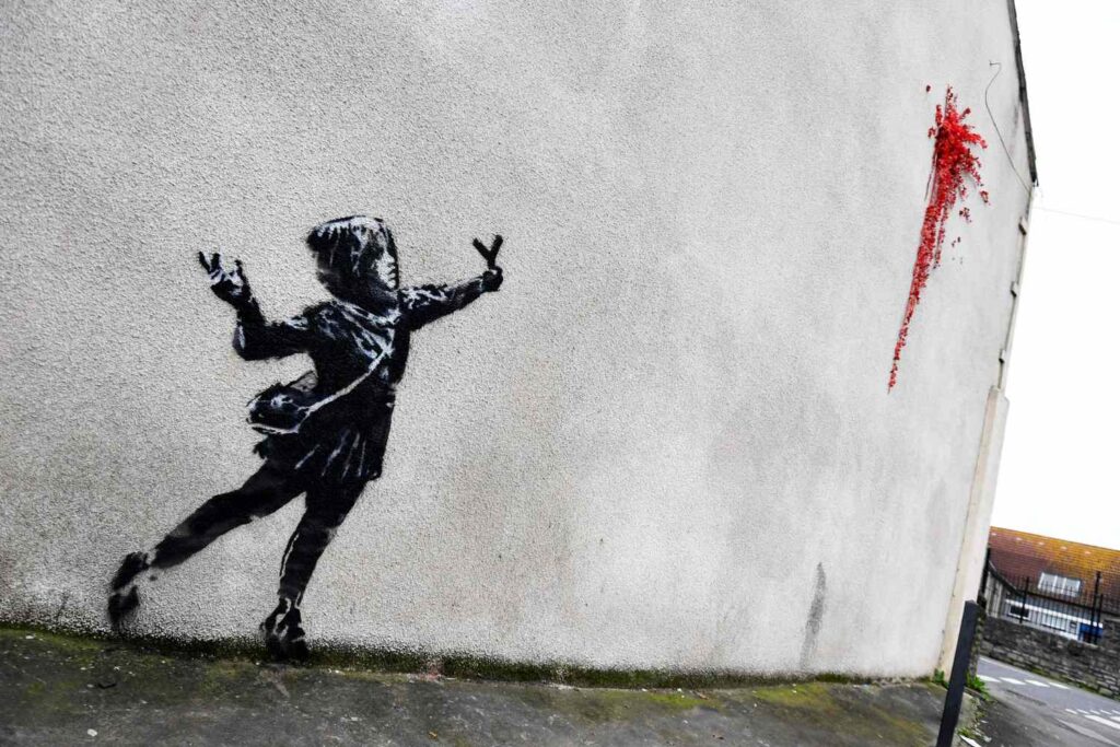 10 Of Banksy Most Famous Paintings