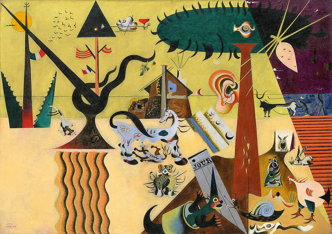 10 Most Famous Paintings by Joan Miro