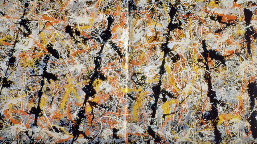 Unraveling the Mystique of Blue Poles by Jackson Pollock