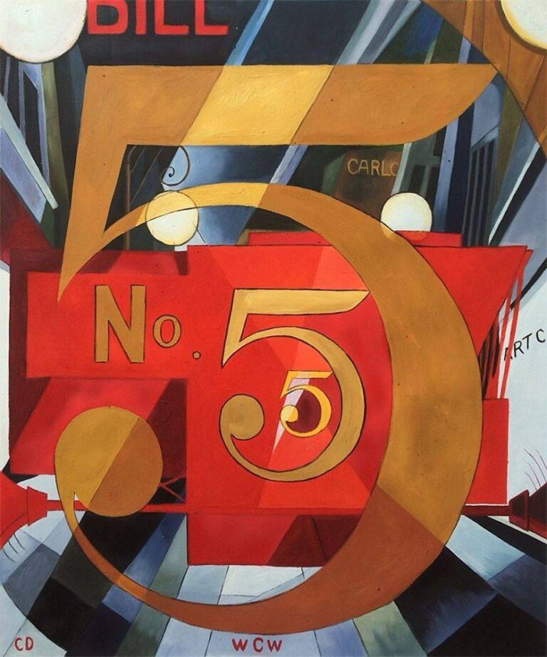 I Saw the Figure 5 in Gold: A Masterpiece by Charles Demuth