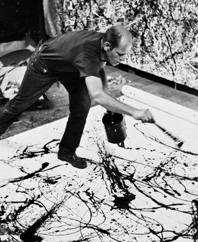 Unraveling the Mystique of Blue Poles by Jackson Pollock