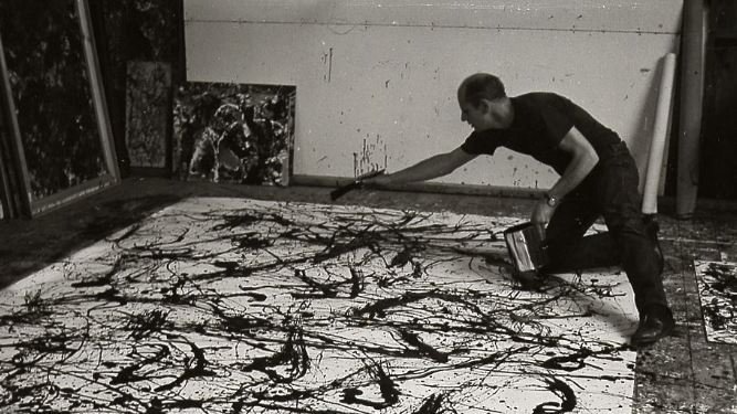 Unraveling the Mystique of Blue Poles by Jackson Pollock