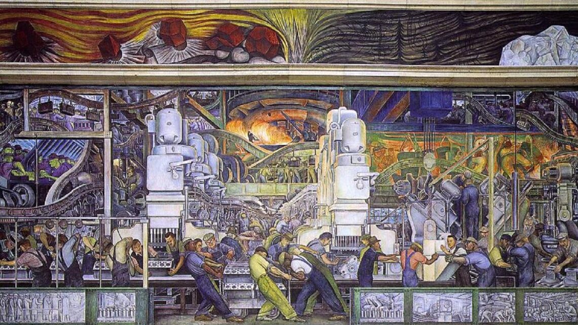 Fresques de l'Industrie de Detroit : Un Chef-d'Œuvre de Diego Rivera