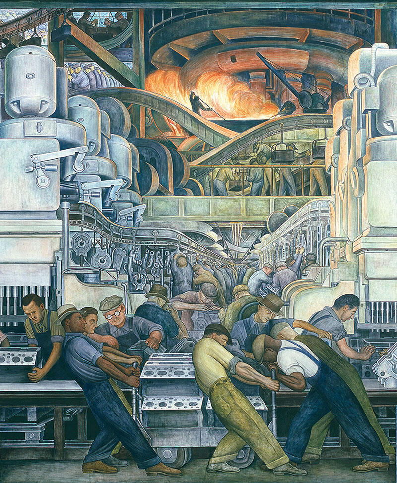 Detroit Industry Murals: A Masterpiece by Diego Rivera