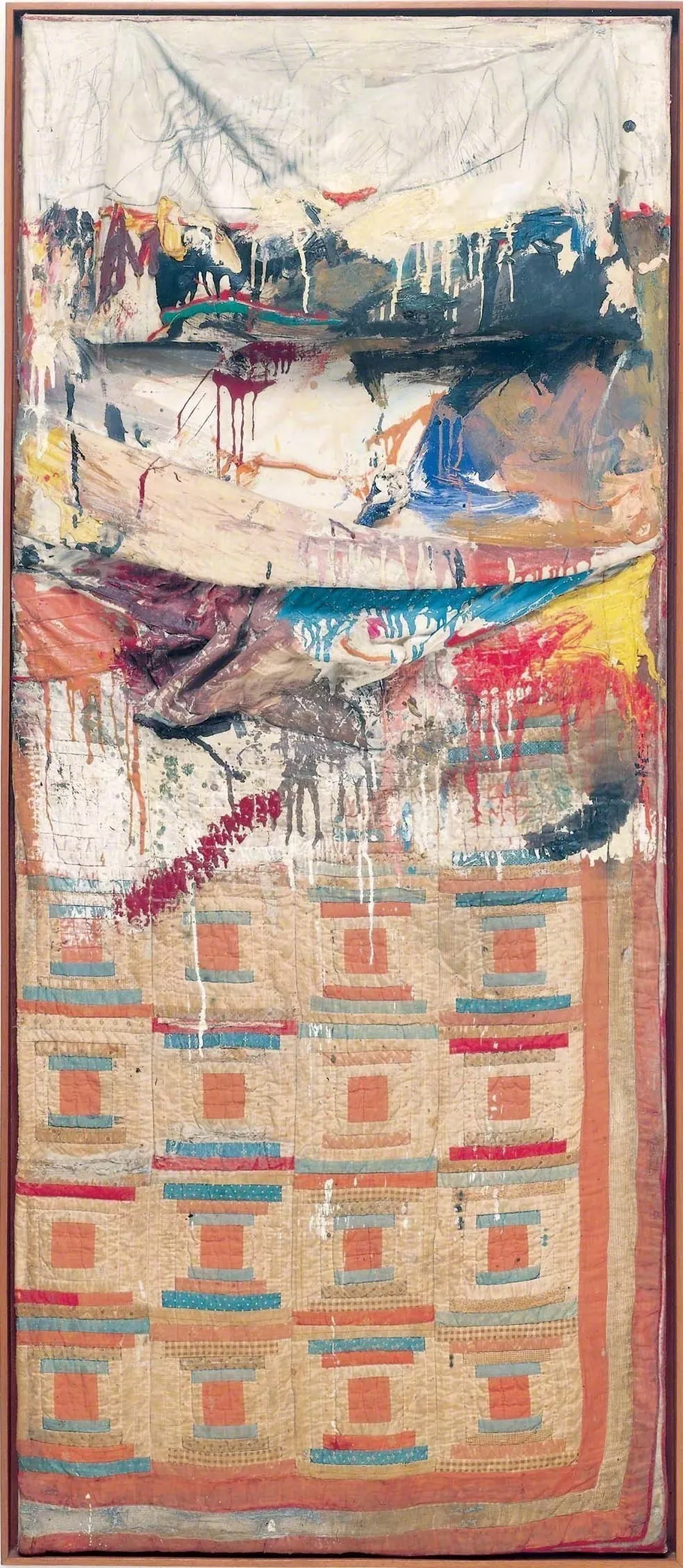 Exploring Bed by Robert Rauschenberg