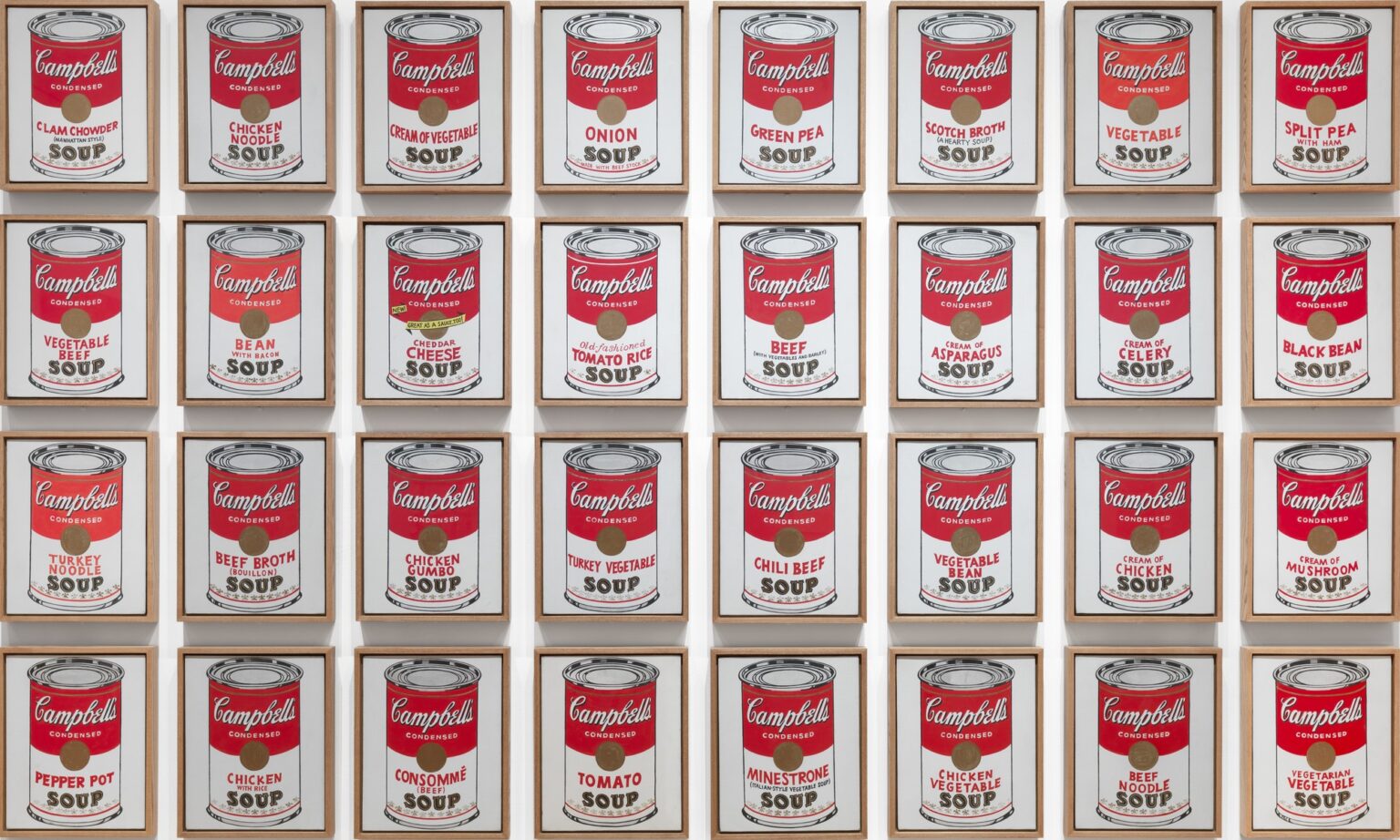 Erkundung von Campbell's Soup Cans von Andy Warhol