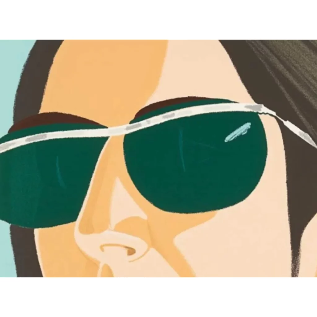 Alex Katz and His Iconic Ada with Sunglasses
