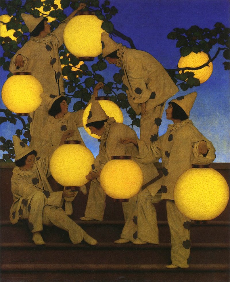 Esplorando I Portatori di Lanterns di Maxfield Parrish