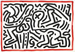 Exploring Untitled (1982) by Keith Haring