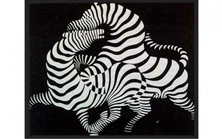 Victor Vasarely's Zebra: A Masterpiece of Optical Illusion
