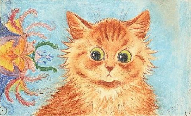 Das Geheimnis des "Neugierigen Katers" von Louis Wain entdecken