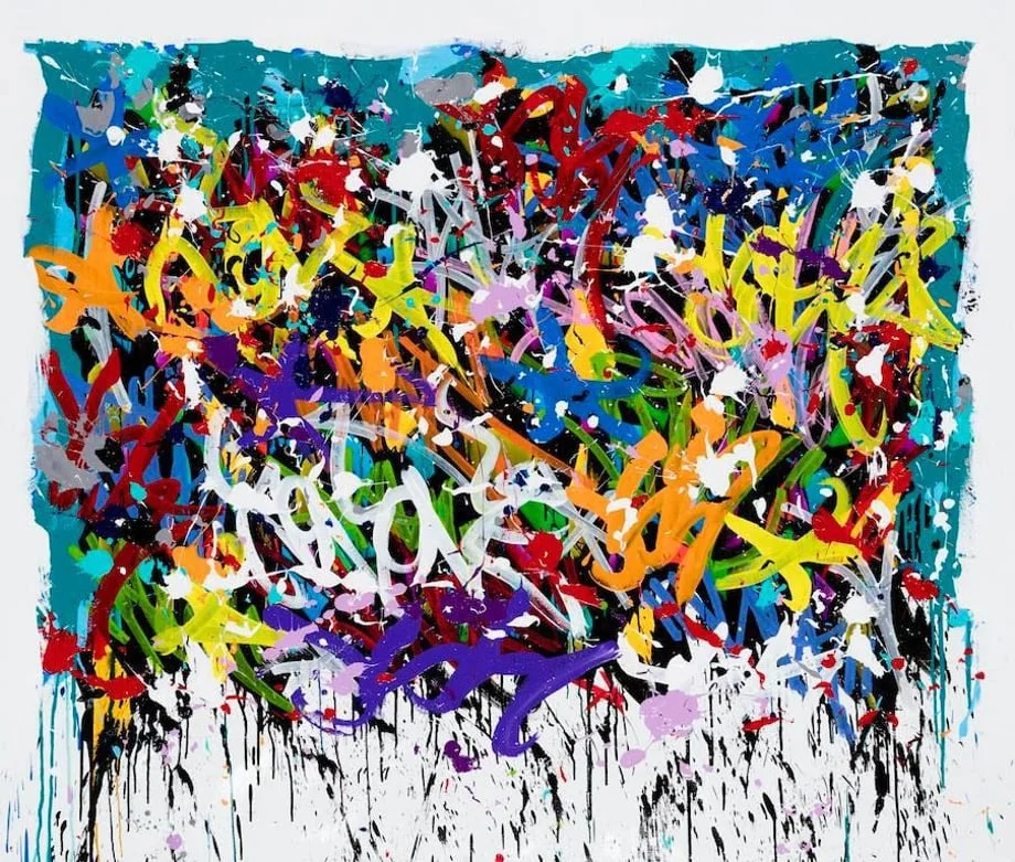 Exploring Abstract Graffiti by JonOne