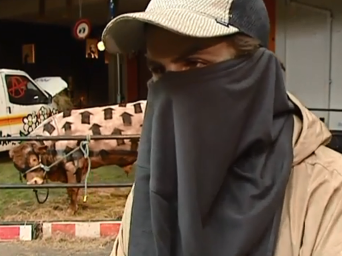 Die Erkundung der Liebe liegt in der Luft von Banksy