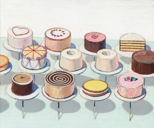 Exploring Wayne Thiebaud's Cakes