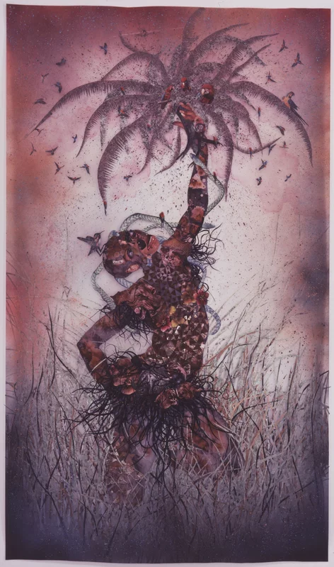 Die Erkundung von Le Noble Savage von Wangechi Mutu