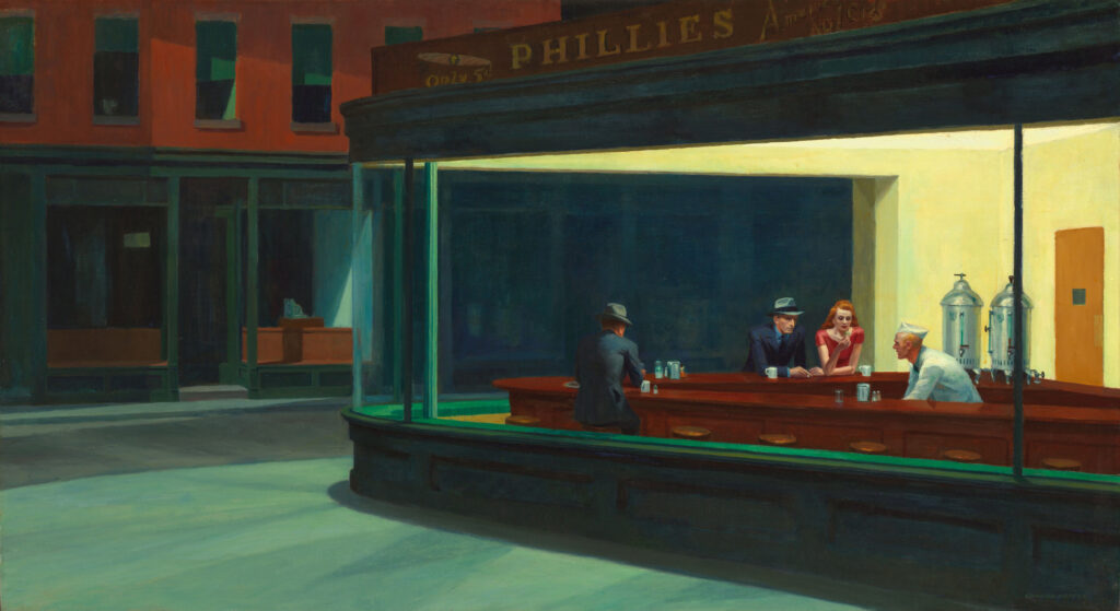 Explorer Nighthawks : Le chef-d'œuvre emblématique d'Edward Hopper