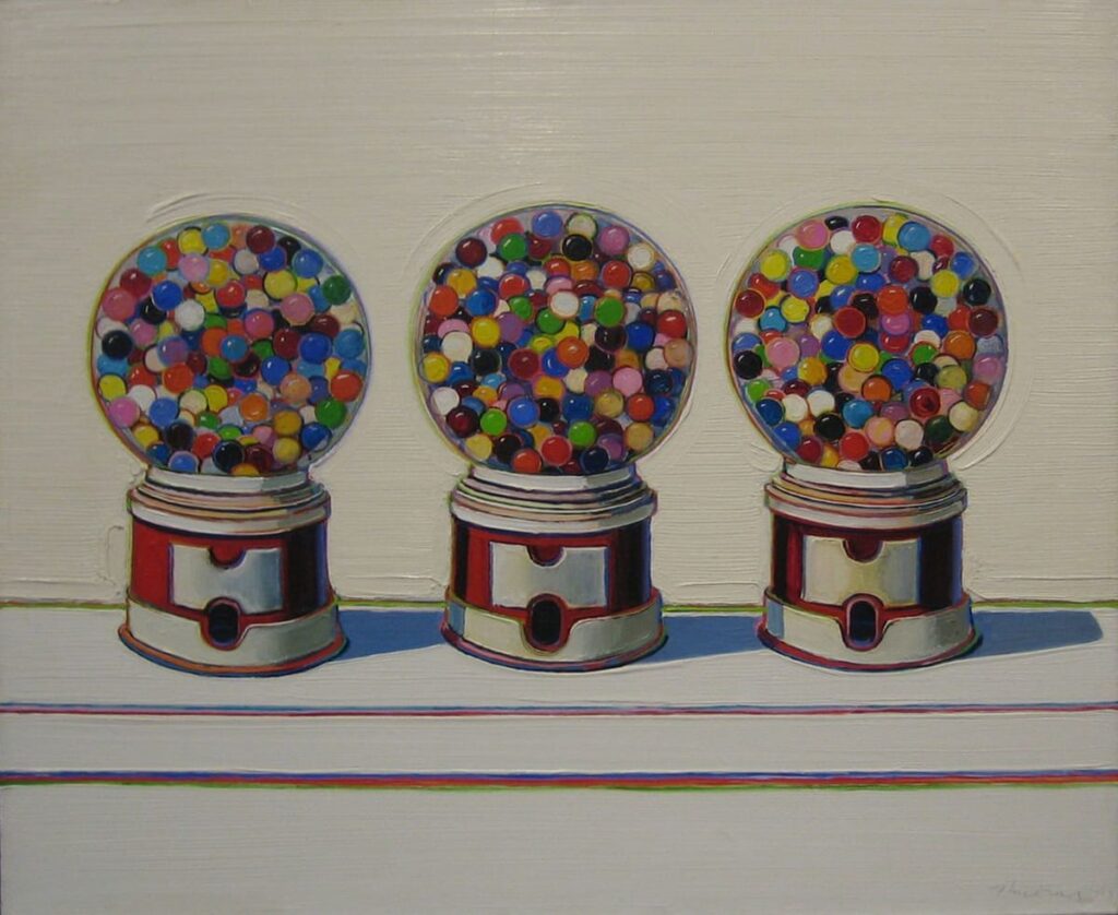 Exploring Wayne Thiebaud's Three Machines