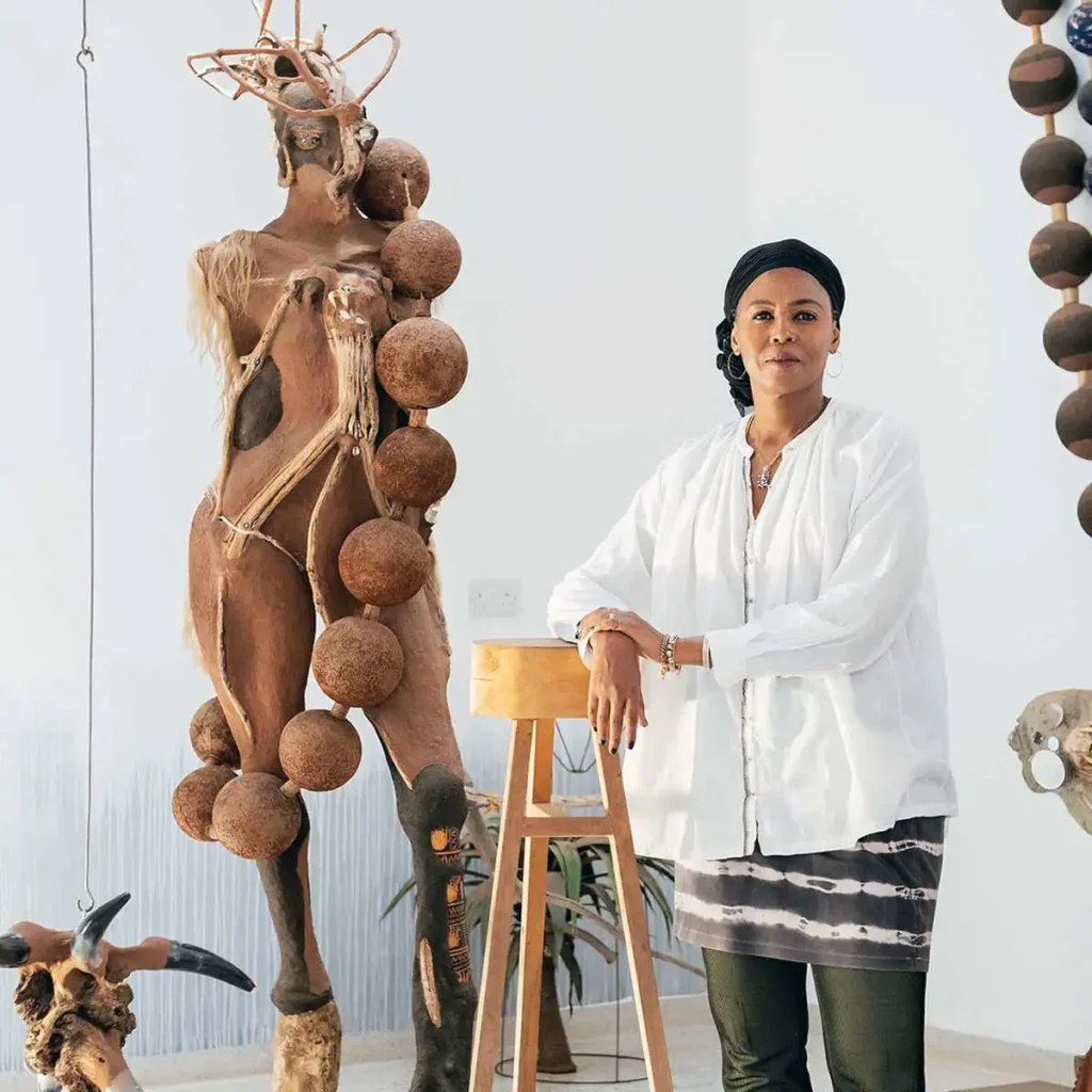 Exploring Le Noble Savage by Wangechi Mutu