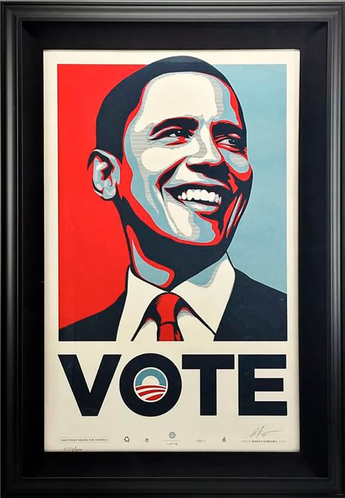 Obey Giant de Shepard Fairey y Piezas Disponibles en el Mercado