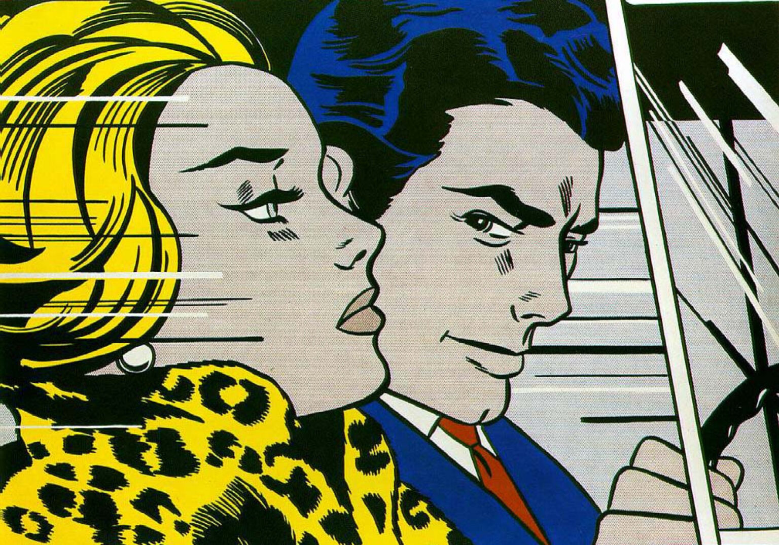 Roy Lichtenstein’s Artistic Journey Through In the Car