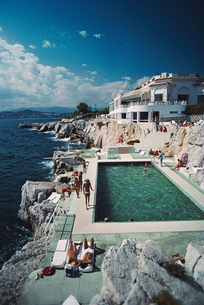 Exploring Hotel du Cap Eden-Roc by Slim Aarons