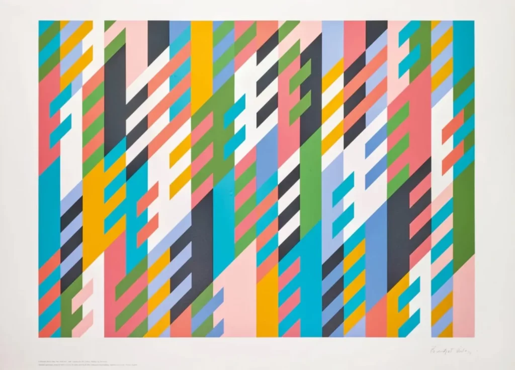 Bridget Riley's "Fall": A Masterpiece in Optical Illusion