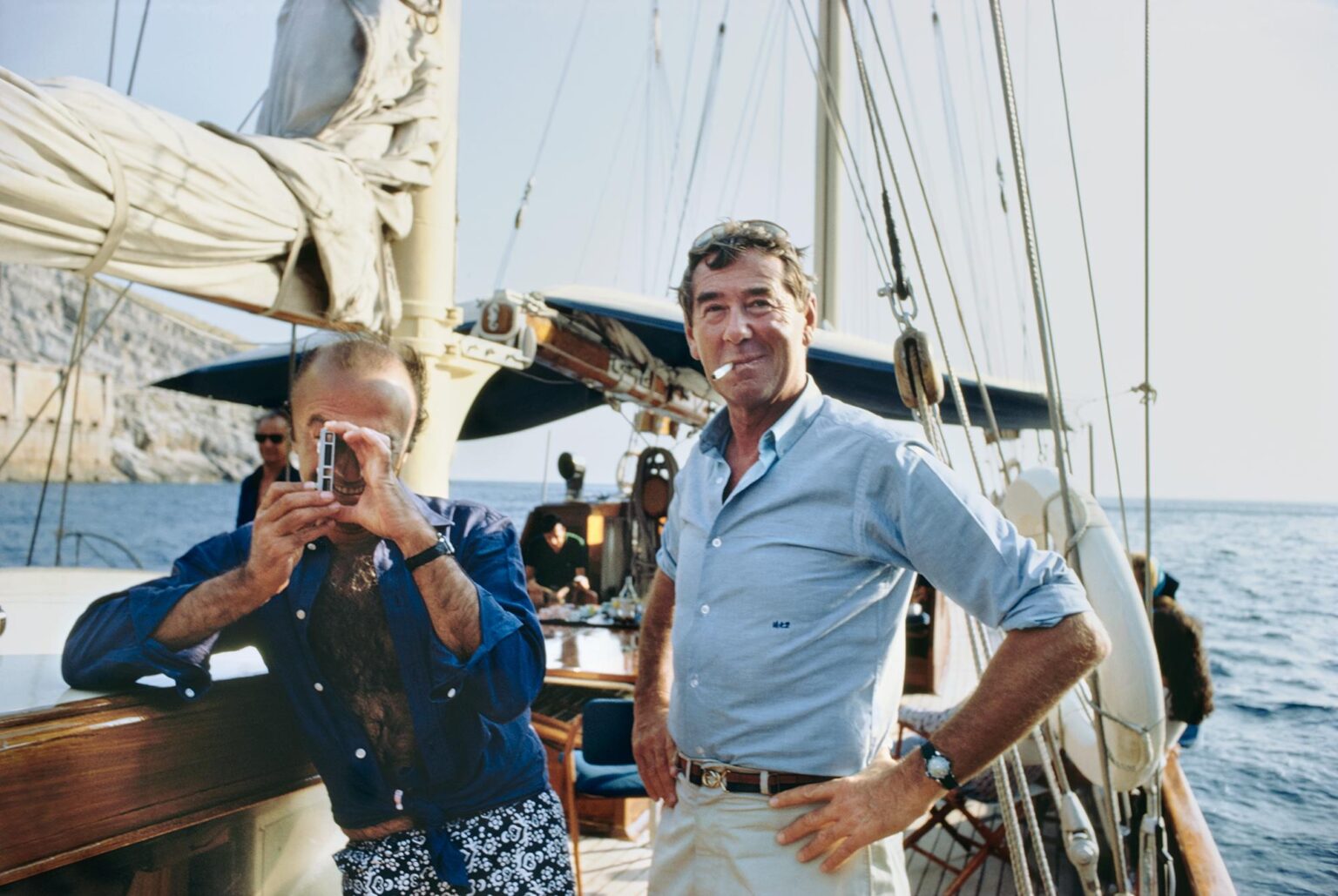 The Timeless Elegance of Kings of Hollywood by Slim Aarons