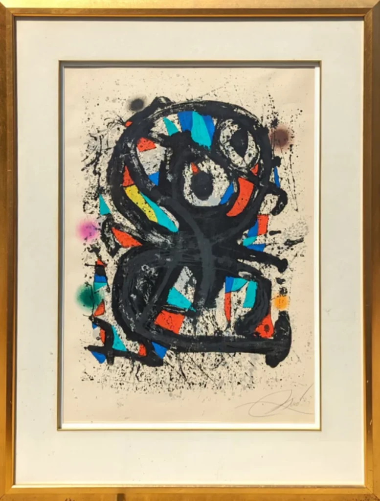 The Harlequin's Carnival by Joan Miró and Pieces Available on the Market