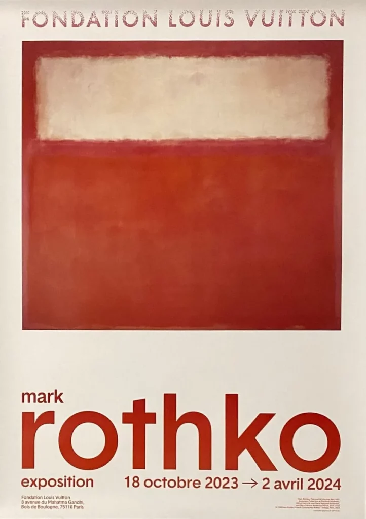 Exploring No. 6 (Violet, Green, and Red) by Mark Rothko