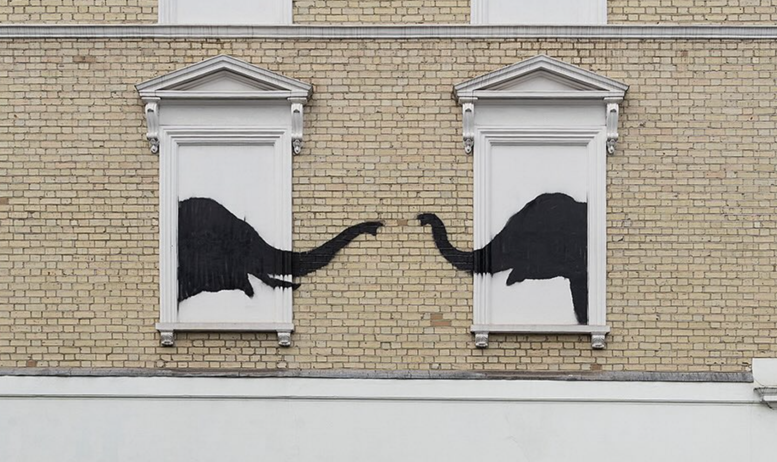 Banksy’s Animal Series: A Playful Take on Urban Wildlife