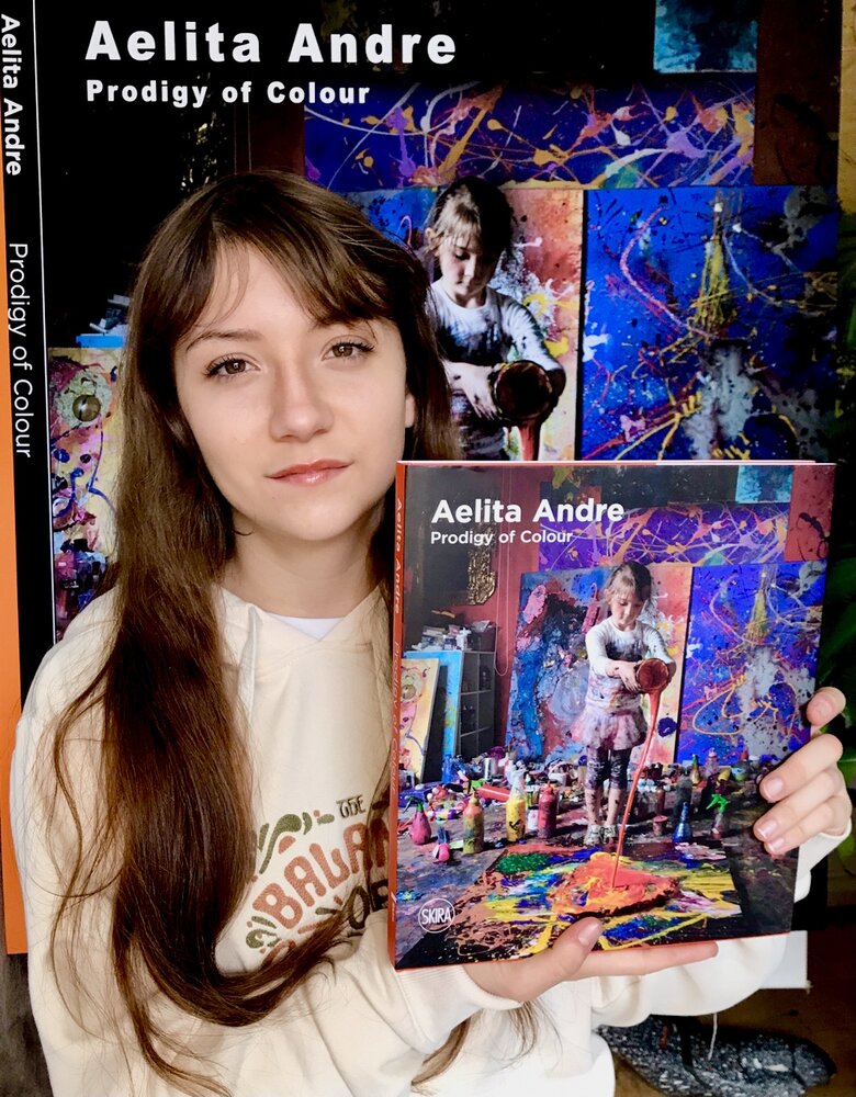 Aelita Andre 2024 🎨 Aelita Andre: A Young Artistic Prodigy 🌟, At