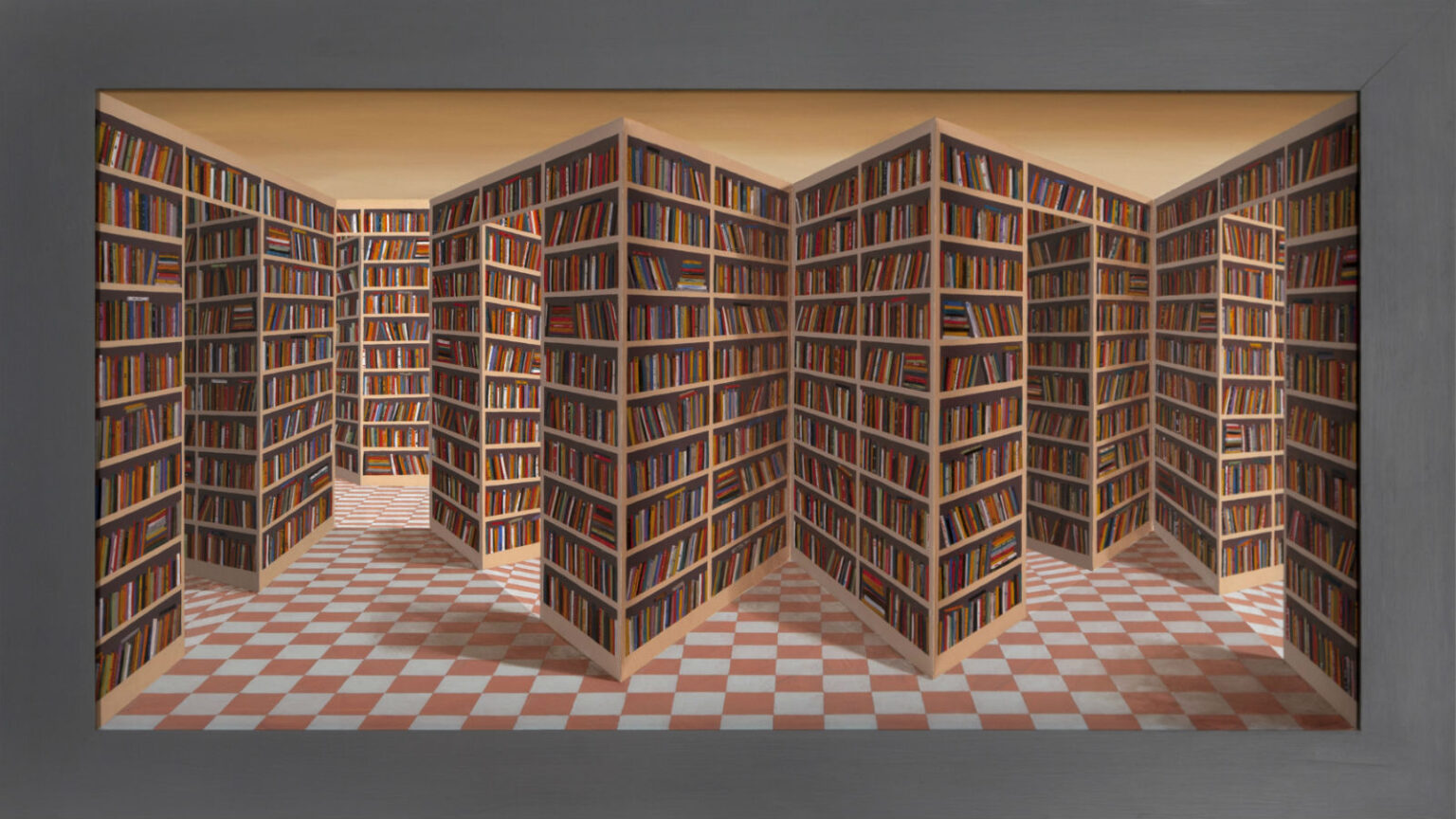 Regard sur l'art : Paradoxymoron de Patrick Hughes