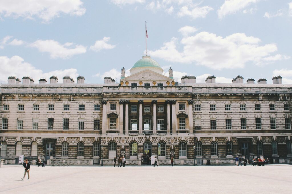 Famous Art Fair: Somerset House in London, United Kingdom
