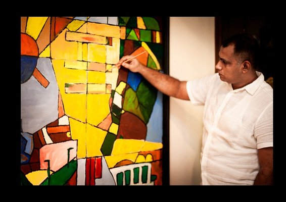 Jay Menon: Artista Pintor contemporáneo Hindú - Singulart
