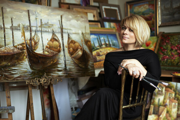 Viktoria Lapteva Artist: Paintings for sale - Singulart