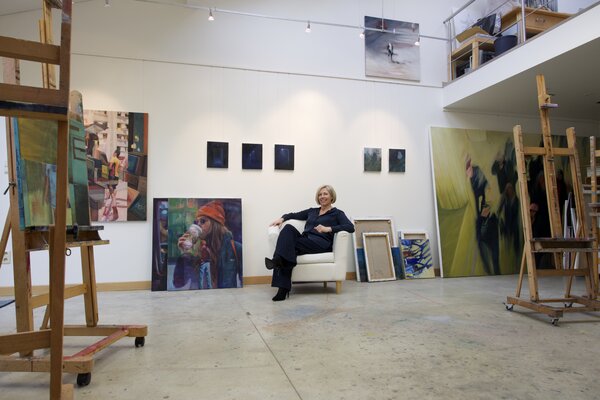 Inge Dompas: Belgische Malerin - SINGULART