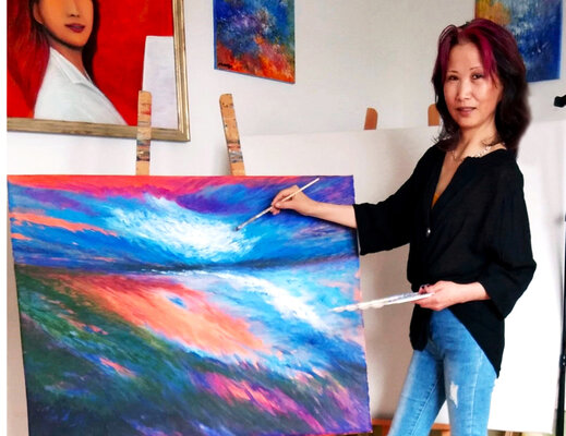 Meng Xi Hauenstein Artist: Paintings for sale - Singulart